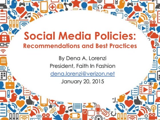 CRT/tanaka social media policy template for employees | PDF