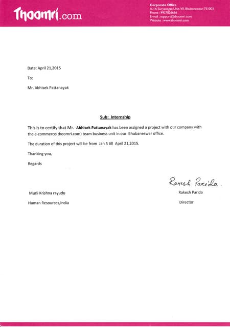 opffer letter_001 | PDF