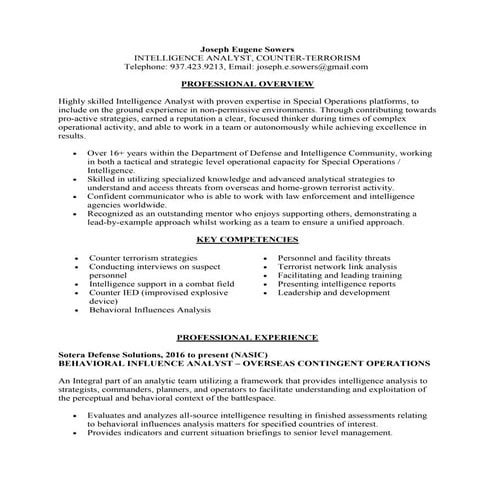 Hunter Resume (OSINT)