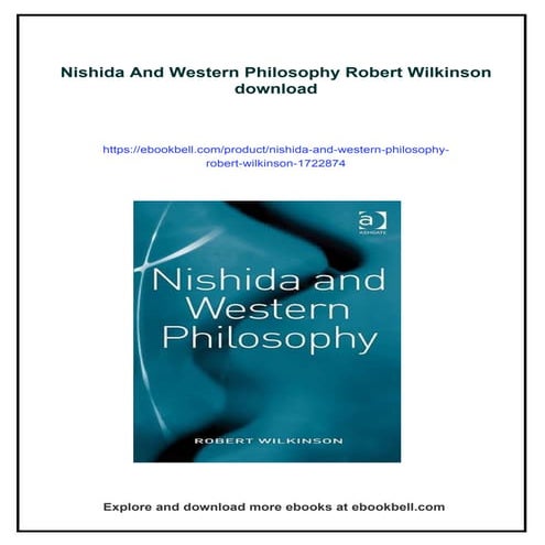Nishida And Western Philosophy Robert Wilkinson | PDF