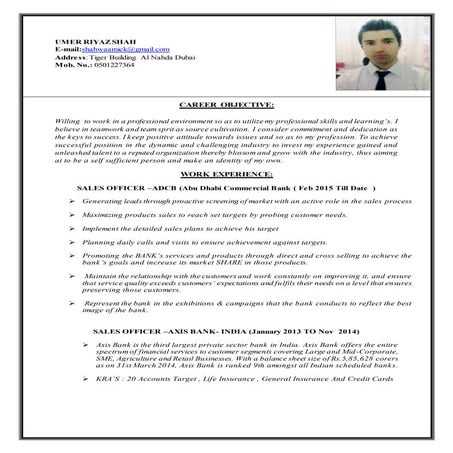 SHAH UMER RESUME | DOCX