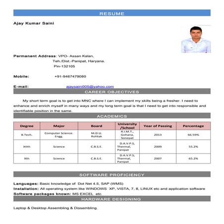 RESUME Venkat | DOC