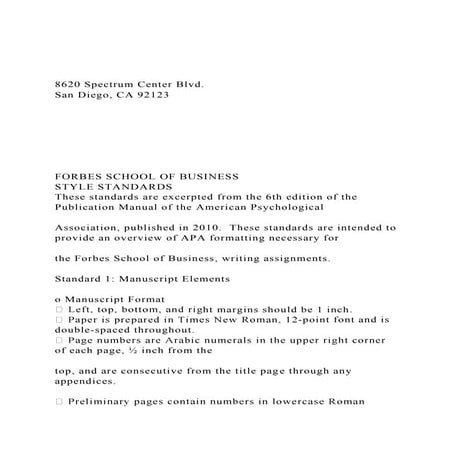 Writing style handbook | PDF