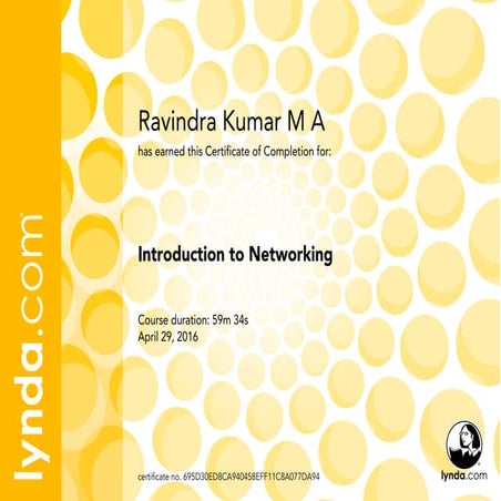 IntroductiontoNetworking_CertificateOfCompletion | PDF