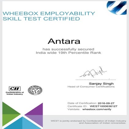 Wheebox Certificate | PDF