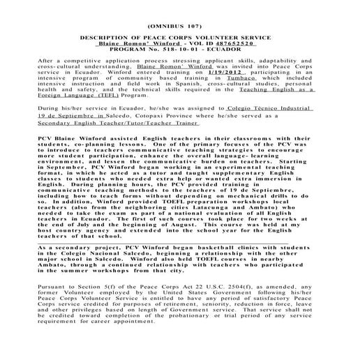 Official DOS | PDF