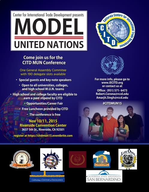 MUN-flyer-teacher (1) | PDF | Business Expos & Conferences | Events