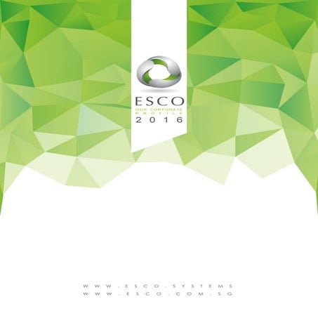 ESCO Company Profile (190916) | PDF