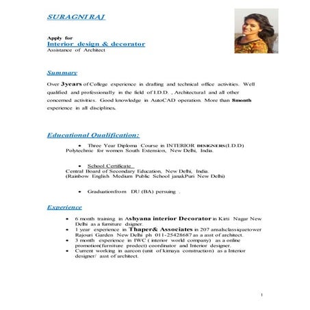 Messerly, Victoria - Resume | PDF