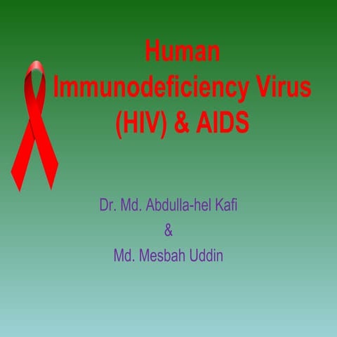 HIV Lecture April 2016 | PPT