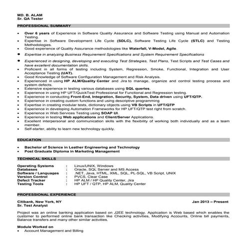 Joseph Inbaraj S 11+ years ALM Admin Resume | DOC