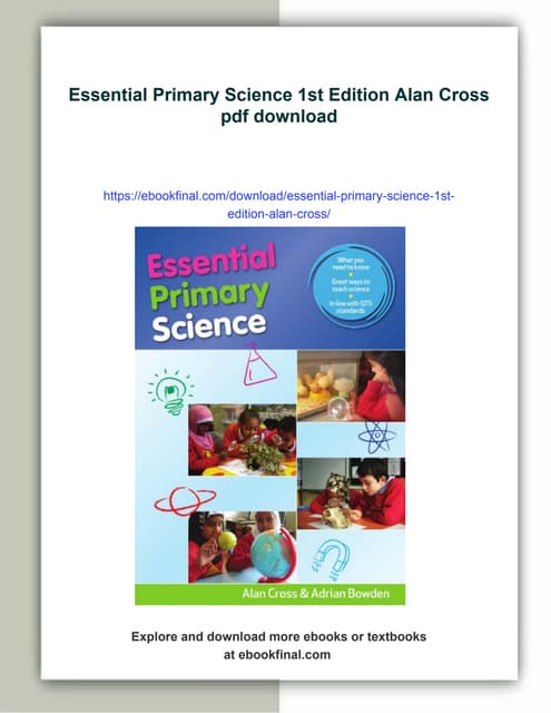 Unlocking the Wonders of Primary School Science.pdf | Primary Education ...