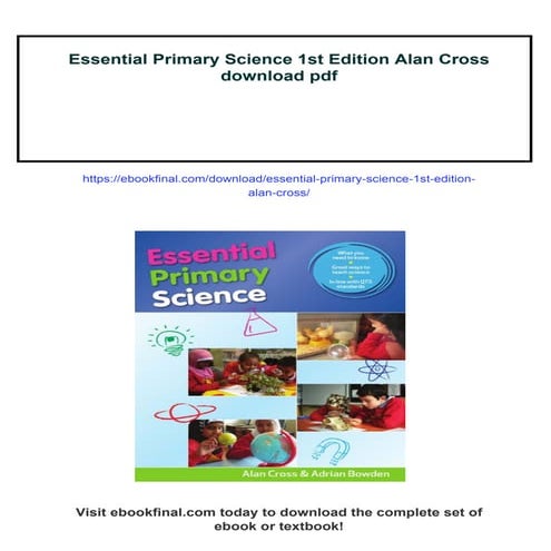 Comprehensive Guide to Cambridge Primary Science Stage 6 Curriculum and ...