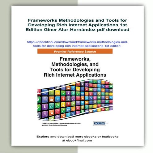 Frameworks Methodologies and Tools for Developing Rich Internet ...