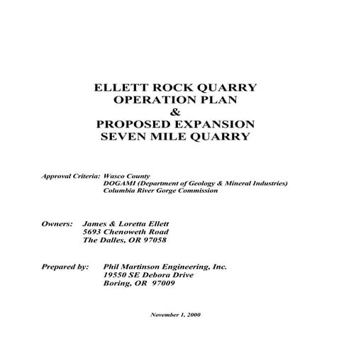 PM.12-EXAMPLE-PME-Quarry Plan-101.b | PDF