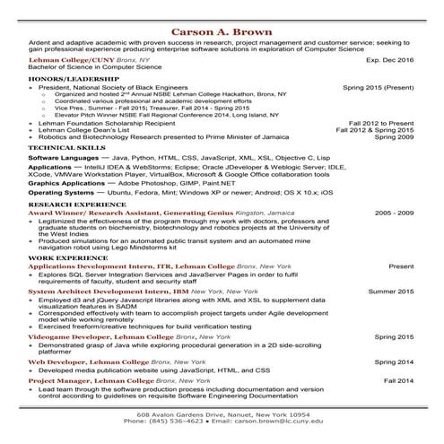 Resume_Kun_Chen (1) | PDF