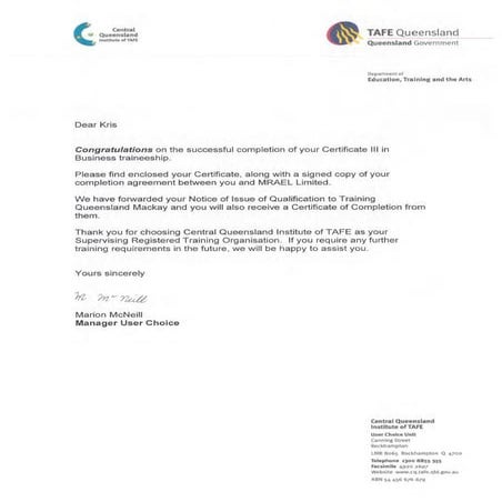Certificate III in Business | PDF