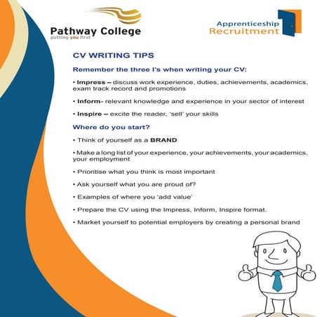 CV Writing Tips Guidelines | PDF | Resume Writing and Advice | Job Search