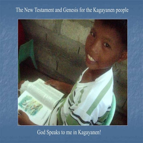 KAGAYANEN PEOPLE BIBLE TRANSLATION IMAGES | PPT