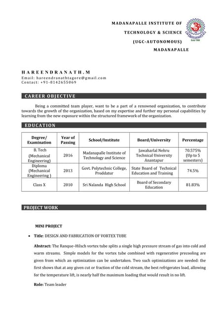 latest updated CV | PDF