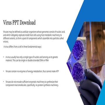 Ppt Presentasi Virus Kelas X Fase E Kurikulum Merdeka Pptx