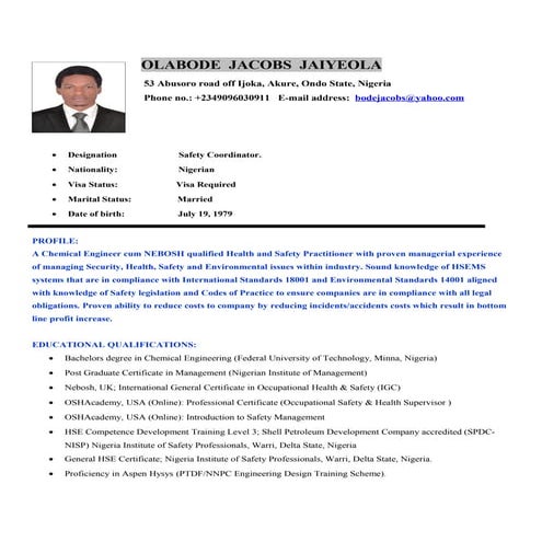 updated cv NA | PDF | Free Download