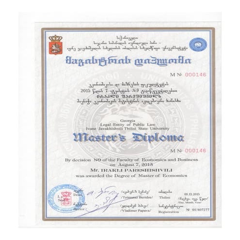 Master's diploma | PDF