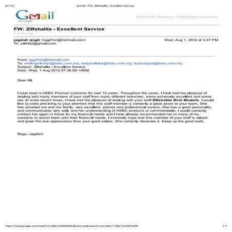 e-mail from client | PDF