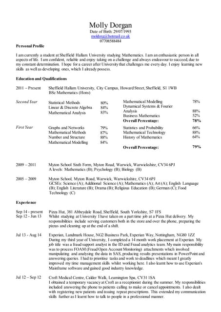 Lauren Coffey CV Oct 16 | PDF