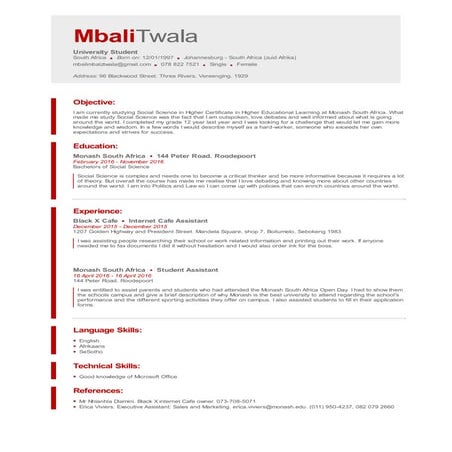 CurriculumVitae (1) | PDF