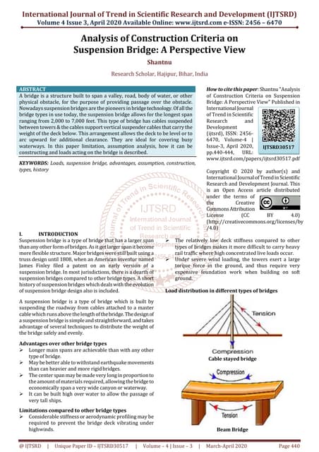 Construction methods of Bridges and its types | PPTX