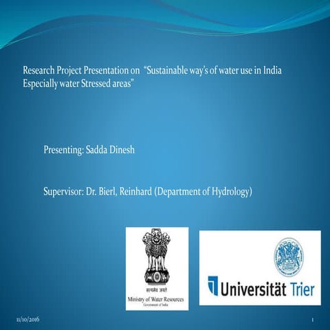 Research Project | PPTX