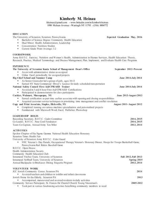 Resume Established | PDF