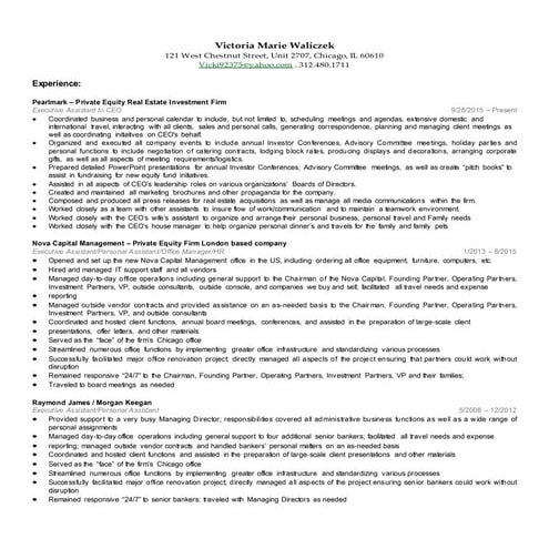 Victoria Waliczek Resume | DOCX