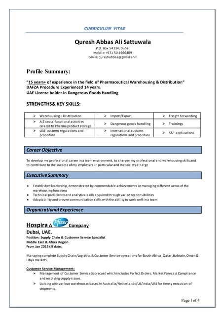 Store-Incharge-Resume | DOCX