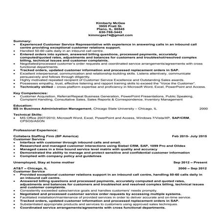 Updated resume | DOC