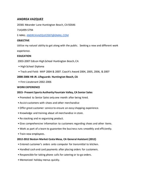 Amanda Delia's Resume- | PDF