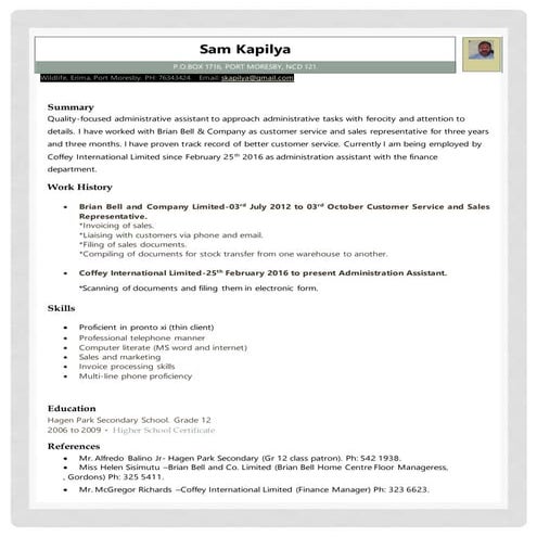 SAM KAPILYA. CV | DOCX