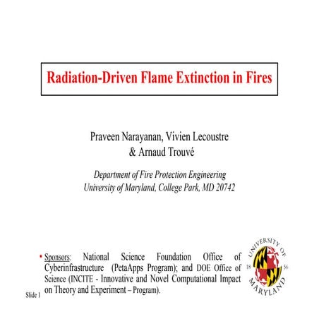 RadiationDrivenExtinctionInFires | PPT