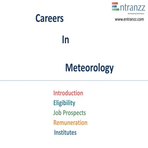 87.careers in meteorology | PPT