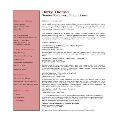 emmas cv | DOC