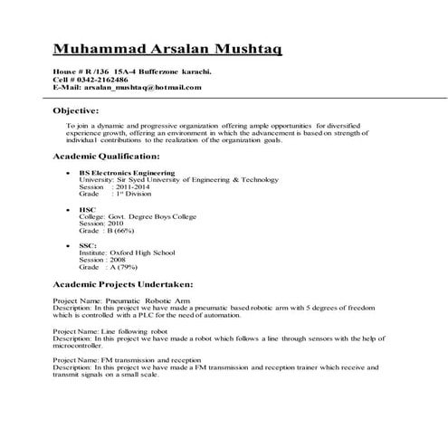 Muhammad Arsalan Mushtaq | DOCX