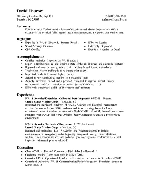 Brooks resume | PDF