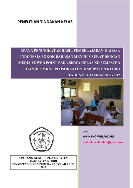 Ujian praktek bahasa indonesia kelas XII | DOCX
