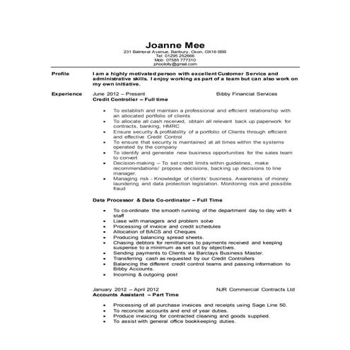 Marika Azzopardi Curriculum Vitae | PDF