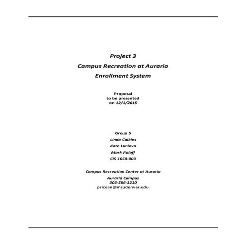 Final Project 3 Document | DOCX