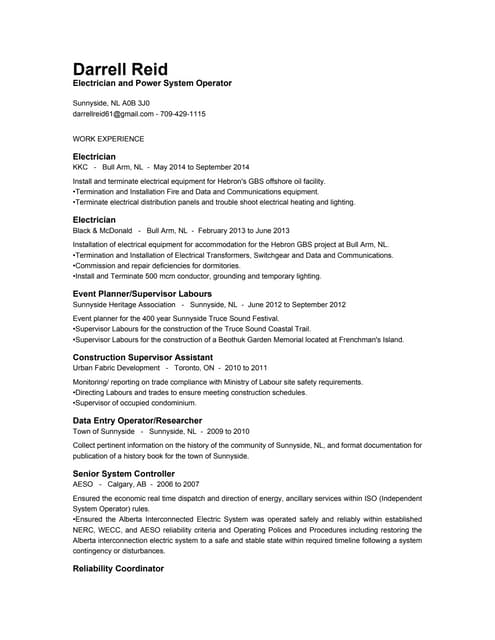 John Rush's Resume | DOC