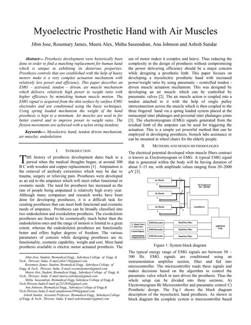 Pneumatic Air Muscles | PPT