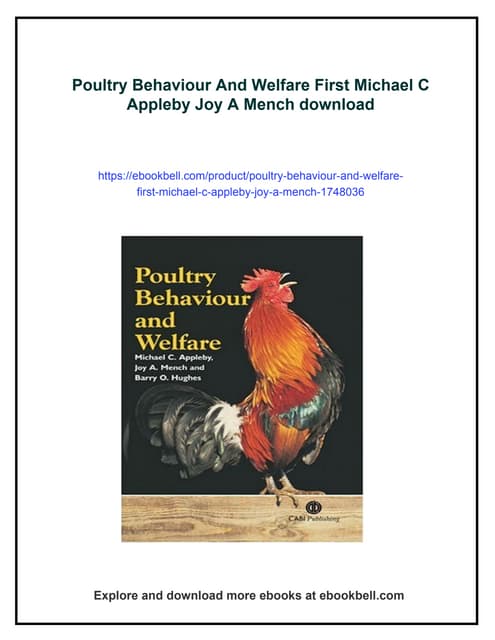 Laying hens' Behaviour and Production Perspective.pptx | Birds | Pets