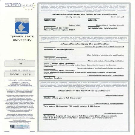 Master of Management | PDF